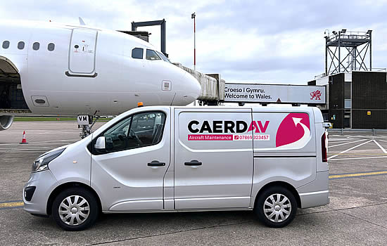 Caerdav opens new dedicated line maintenance station at Cardiff Airport ...